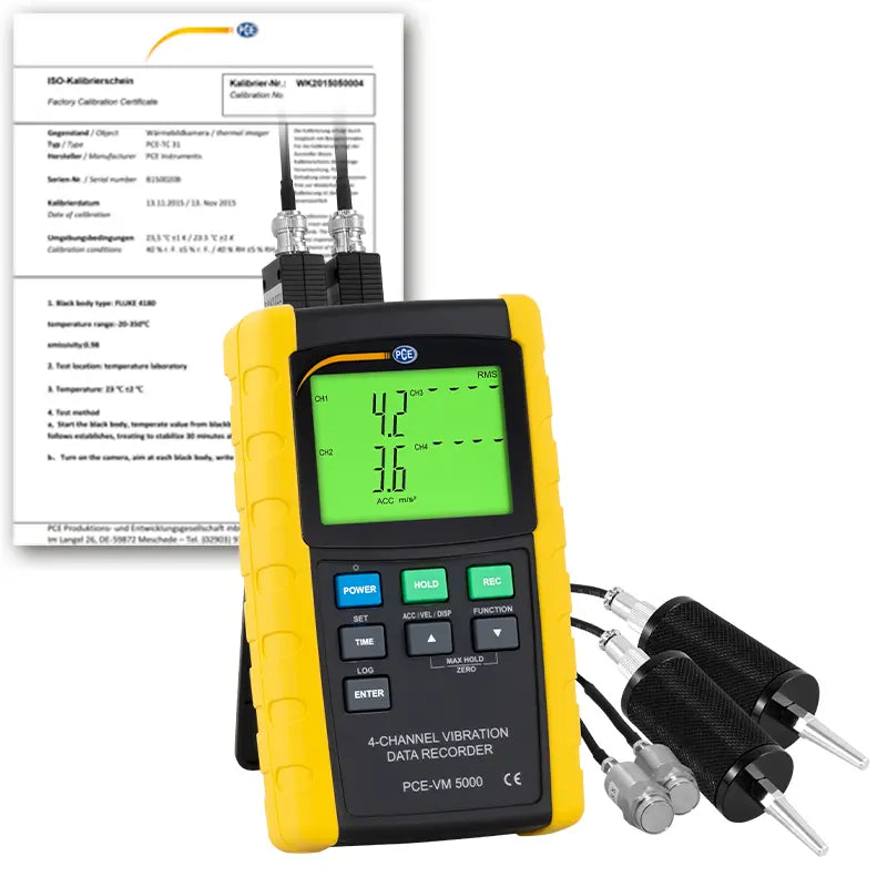 Complete Vibration Recorder Kit for In-Depth Analysis – Inspectec